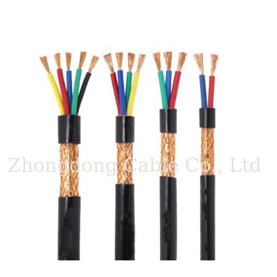 China 450/750V Copper Conductor Shielded Instrument Cable Twisted Pair Cable for sale