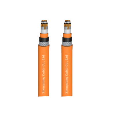 China 3 Core Screened Medium Voltage Power Cables With PVC Sheathed Stranded Conductors for sale