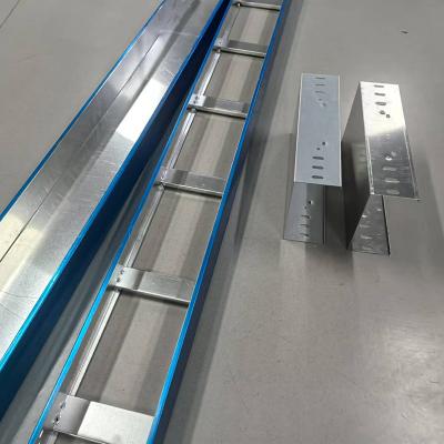 China 벽에 장착 / 바닥에 장착 된 중량 부하 알루미늄 케이블 트레이 1.0mm-3.0mm 두께 for sale