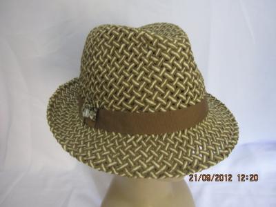 Cina Cappelli di paglia delle donne di modo, il cappello di carta tessuto delle signore con la banda del nastro e cinghia del fermaglio in vendita