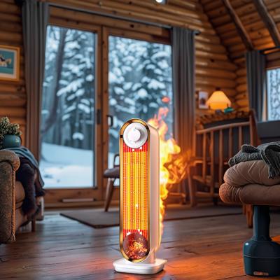 China Energy-Saving Graphene Fan Heater PTC Heating Element New Style Electric Sun Heater for Indoor Use Overheat Protection for Small for sale