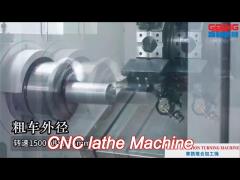 high precision Double Spindle Cnc Machine Turning And Milling Compound Processing Machine