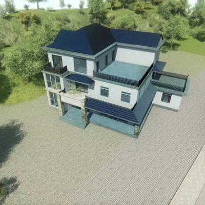 Cina Camere prefabbricate d'acciaio prefabbricate costruzione permanente della villa di Lgs del calibro di lusso della luce con la norma dell'Eu Certification/En in vendita