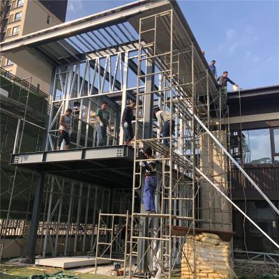 Cina Camera prefabbricata d'acciaio 200m2 6 delle stanze 2mm OSB della luce moderna del bordo in vendita