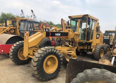 China 2012 Year Used Motor Grader , Used Caterpillar 140h Grader Japan 123KW 8700x2400x3000mm for sale