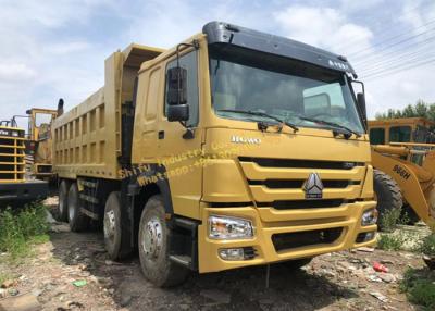 China Used Dump Truck HOWO 375 8X4 second hand tipper cheapfor sale big bucket for sale