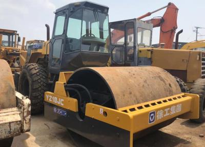 Cina La buona condizione ha utilizzato il rullo compressore di XCMG YZ18JC 18T con velocità di viaggio 0-8.5km/H in vendita