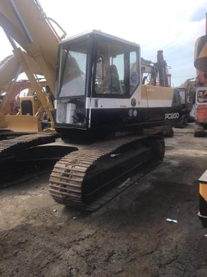 China Komatsu PC200 Used Excavator Machine 135HP Power Engine 19180kg Machine Weight for sale