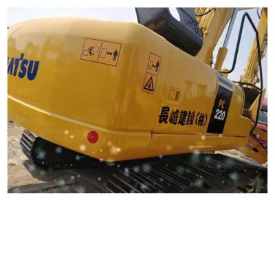 China Tracked Used Excavator Machine PC220-7 With 1.2M3 Bucket Second Hand Construction Digger for sale