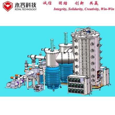 Cina Grande macchina di rivestimento di titanio, multi placcatura catodica dell'arco PVD in vendita