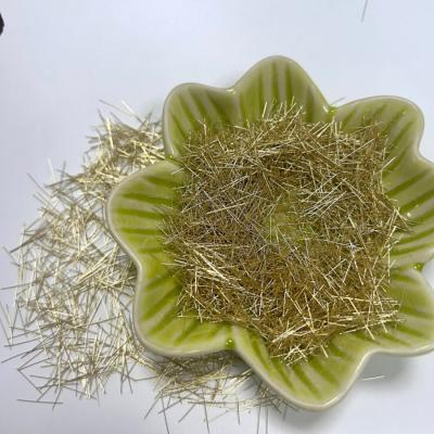 Cina il rame diritto 2850Mpa ha ricoperto la micro fibra d'acciaio per l'armatura in cemento armato di UHPC in vendita