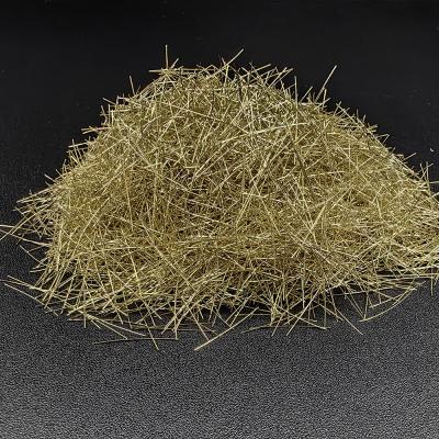 Cina High Performance Brass Coated Micro Steel Fiber For Dry Shotcrete in vendita