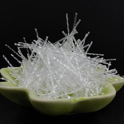 중국 CE 인증 콘크리트 공학 PP 맥로 웨브 파이버 40mm 콘크리트 판매용