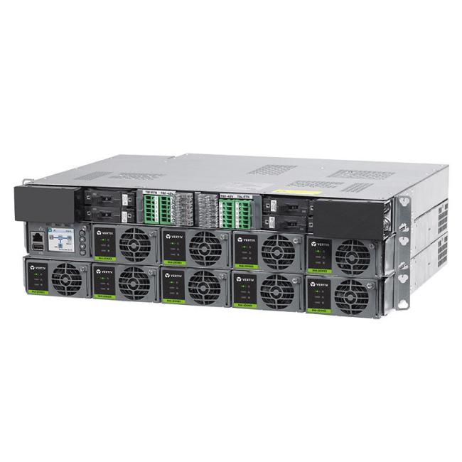 Vertiv NetSure 5100 DC power system with rectifier modules installed