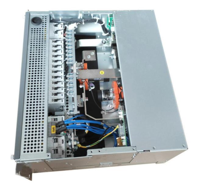 Vertiv NetSure 731 A41 DC power system with rectifier modules installed