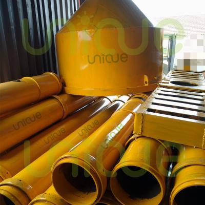 Cina Tubo spesso resistente di ISO9001 8mm Tremie nell'accatastamento del tipo infilato in vendita
