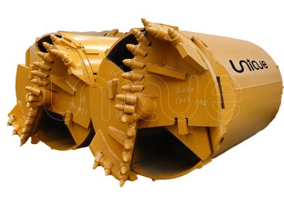 China La perforación utiliza el taladro grueso del cubo de Q345B 16m m, el barril de base para la arena y la grava en venta