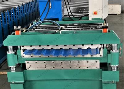 Cina Il doppio strato Cr12 che forma il tetto del metallo della macchina 6.5T rotola precedente in vendita