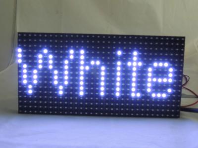 Cina Grandi moduli dello schermo del video LED di singolo colore bianco, moduli all'aperto dei semi LED in vendita