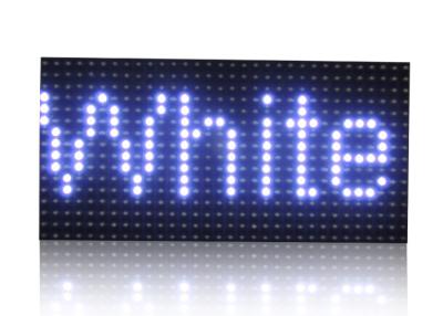 Cina Segno commovente principale colore bianco, semi dei moduli dello schermo di 10mm LED all'aperto in vendita
