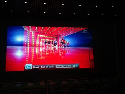 Cina Il colore pieno dell'interno delle esposizioni di LED di abitudine SMD P6 le pressofusioni 384mm x 192mm in vendita