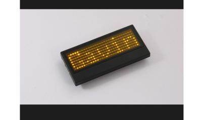 Cina Rettangolo elettronico del distintivo di nome del LED con 11 il pixel di larghezza del × 44 di altezza in vendita
