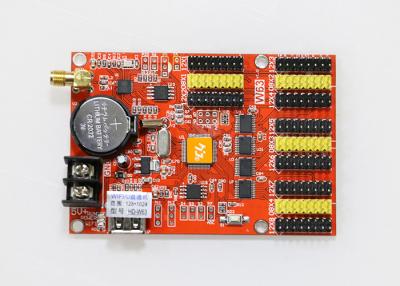 Cina Il piccolo scorrimento senza fili di Wifi Digital ha condotto i punti della scheda di controllo dell'esposizione 1024x64 in vendita