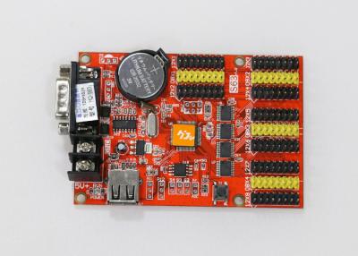 Cina Comitato per il controllo doppio dell'esposizione di LED di colore, scheda di controllo commovente elettronica del segno del messaggio del LED in vendita