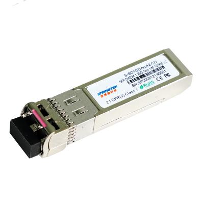 Cina 1.25G DWDM SFP Transceiver C17 C61 120km LC Simplex Connector in vendita