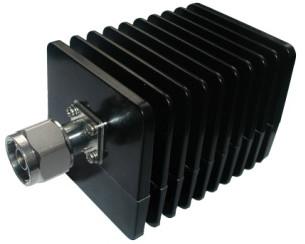 China Terminaciones coaxiales VSWR 1,2 80×60×60m m del conector N DC3GHz de 50 ohmios 50w en venta