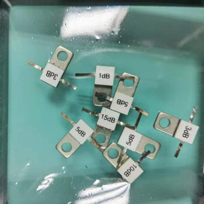 China 10w 20db Flansch-Berg Chip Attenuators 4*4 DCs 6Ghz zu verkaufen
