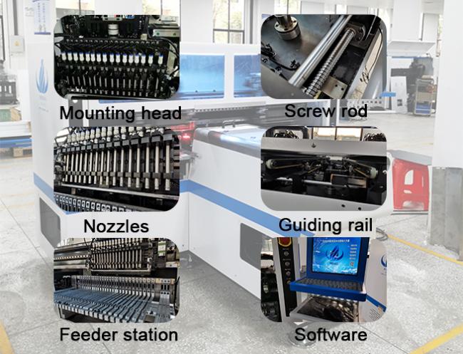 product-1-1 Digital Camera LED Tube Light Assembly Machine 34 Heads 180K CPH SMT Machine 0