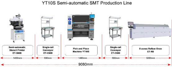 500mm*450mm hight stability led bulb assembly machine