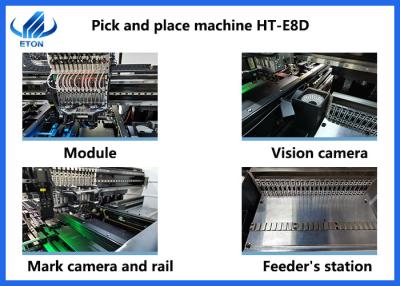 Cina Max 1.2m PCB LED Strip / Tube Lighting Montaggio SMT Machine Pick Place Machine in vendita