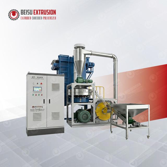 BEISU PVC pipe and profile pulverizing machine production line