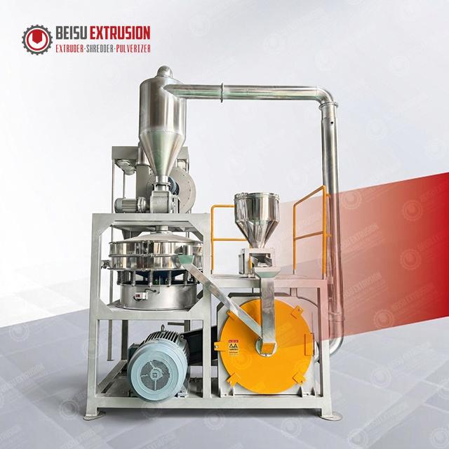 BEISU PVC pulverizer cooling system and machine components