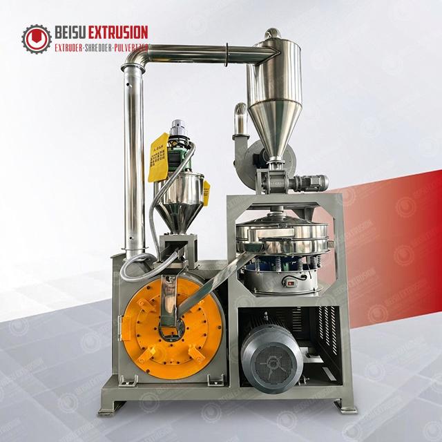 BEISU PVC pulverizer grinding chamber and turbine rotor detail
