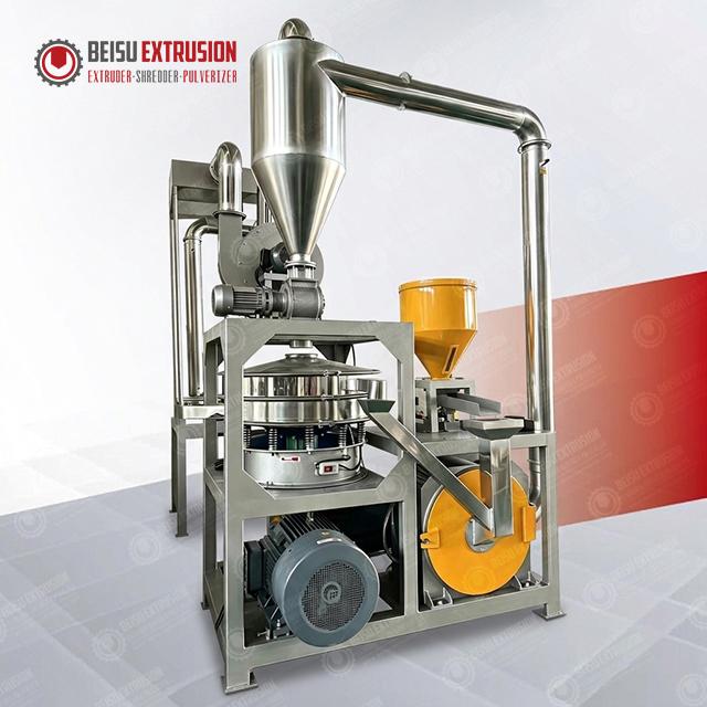 BEISU PVC turbo rotor pulverizing machine exterior view