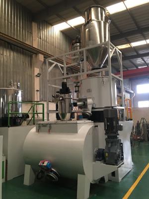 Chine PVC de machine de mélange de rendement élevé/PE en plastique/pp chauffant le mélangeur de refroidissement à vendre