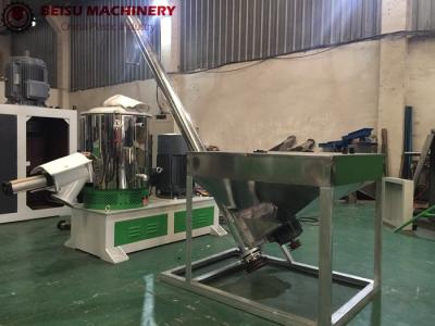 Chine Vitesse principale en plastique de l'axe 650/1300rpm de la machine SHR-100L de mélangeur de PVC/PE/pp à vendre