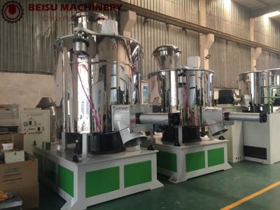 Chine Chauffage à grande vitesse de PVC de mélangeur de Turbo et malaxeur de refroidissement avec le PLC à vendre