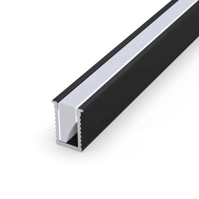 Cina Il quadrato ha messo i profili del LED, materiale di alluminio della lega di Manica 6063 della striscia del LED in vendita