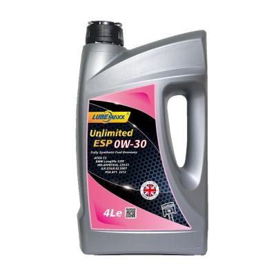 China ESP SAE 0W-30 Aceites para motores de automóviles de pasajeros con niveles de rendimiento ACEA C2 en venta
