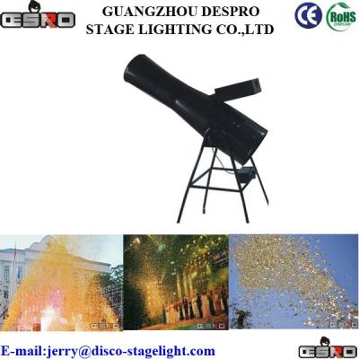 Cina Macchina dei coriandoli di effetto di fase della discoteca/cannone 800W di scintillio per la celebrazione di evento in vendita
