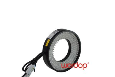 中国 多彩な LED リング照明マシン ビジョンの緑 520nm -530nm のアルミ合金 販売のため