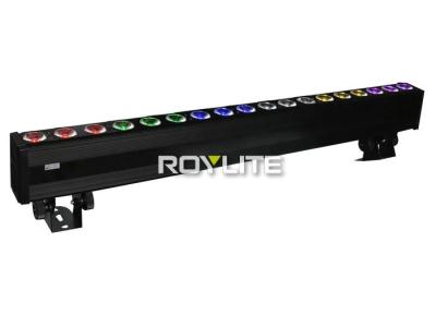 Cina 120V - rondella della parete di 240V 18 x 10w RGBW LED, luci della barra principali angolo d'apertura 15° in vendita