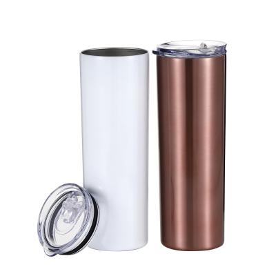Cina Chiavetta scarna 20oz 30oz Drinkware di sublimazione diritta delle tazze di acciaio inossidabile in vendita