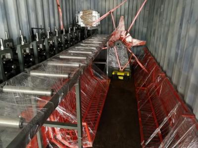 Китай катушки 0.3-0.8mm Galvanzied обивают и отслеживают крен формируя машину 12m/Min продается