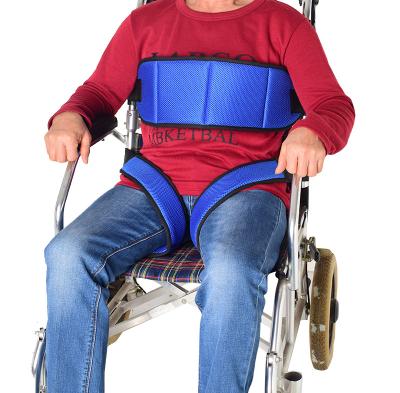 Cina I multi accessori della sedia a rotelle di colore cadono cintura di sicurezza di nylon della maglietta della coscia di prevenzione in vendita