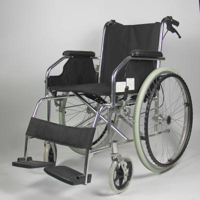 Китай Тормоз QK869L твердого алюминиевого ручного маховичка кресло-коляскы пластикового объединенный продается